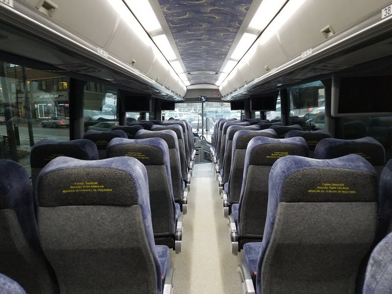 Coach Bus Flash Limo Boston Coach Bus