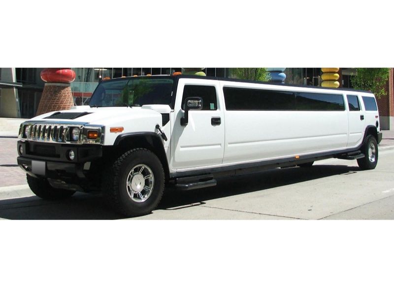 Hummer Stretch White Flash Limo New Orleans Stretch Hummer